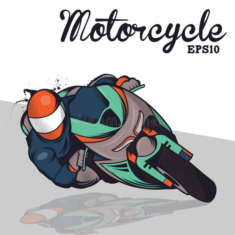 Motorcycle Wheelie Cartoon Stock Illustrations – 97 Motorcycle Wheelie ...