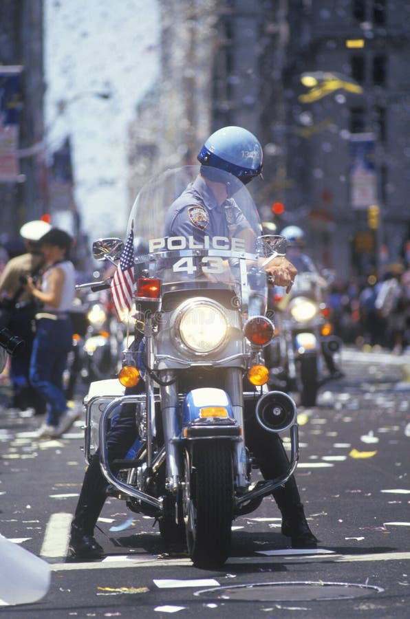Motorcycle Cop editorial stock image. Image of practice - 18743714