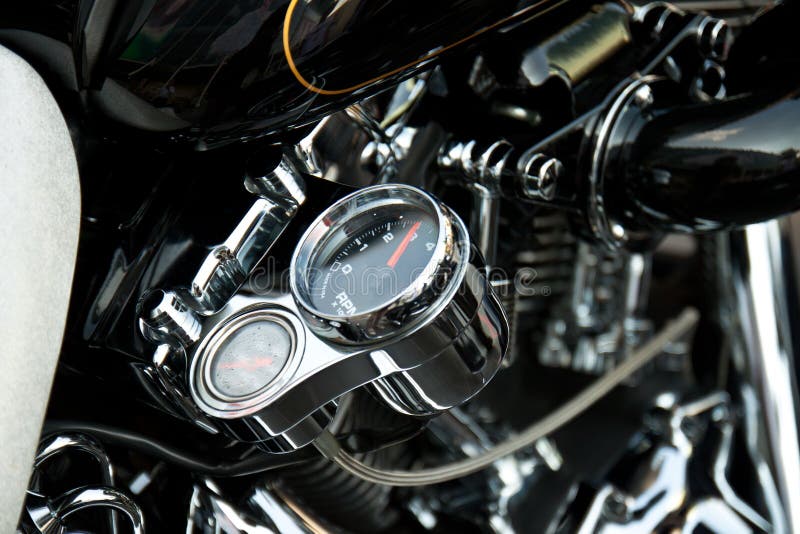 Motorcycle dashboard stock image. Image of control, motorcycle - 18365127