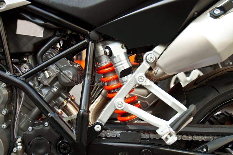 Motorcycle detail stock image. Image of engine, biker - 10862547