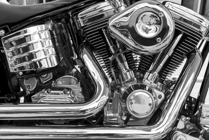 Chrome motorcycle stock image. Image of motorist, iron - 26783185