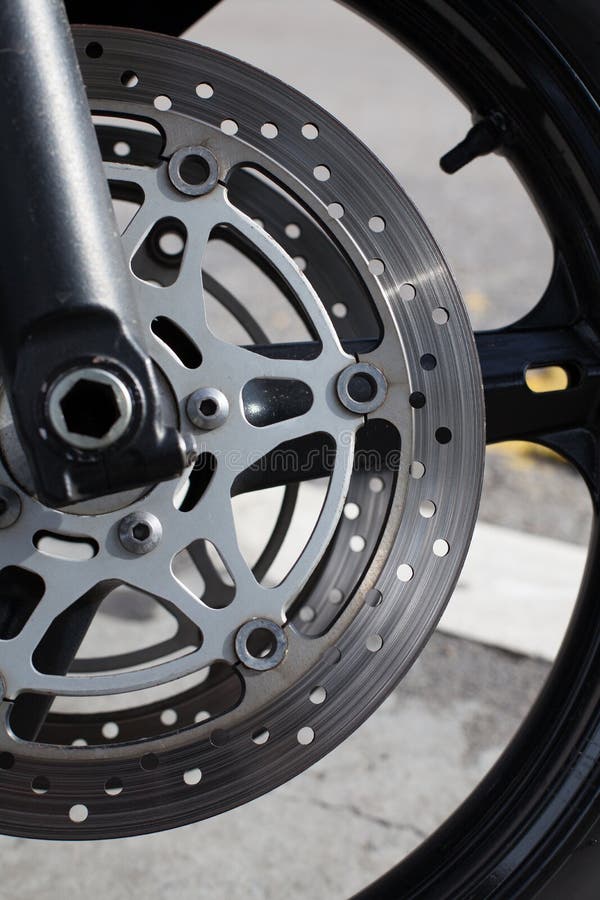 Motorcycle disc brakes stock photo. Image of industry - 69407916