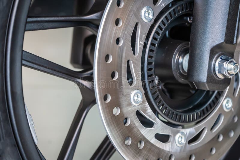 Motorcycle Disk Brake with ABS System . Front Wheel Motorcycle B Stock ...