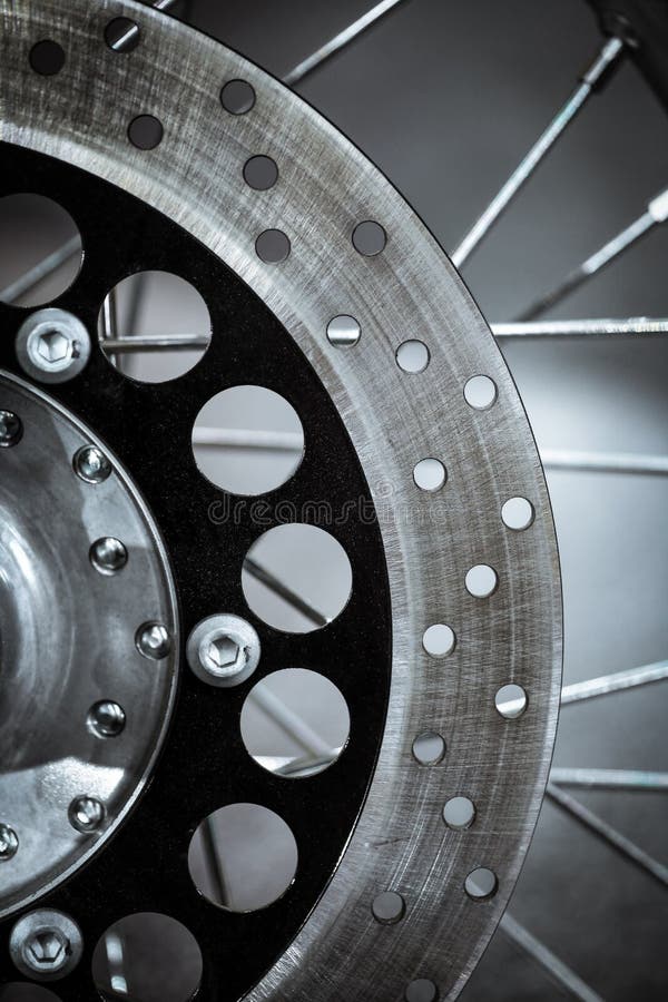 Motorcycle disk brake stock image. Image of power, metal - 40328567