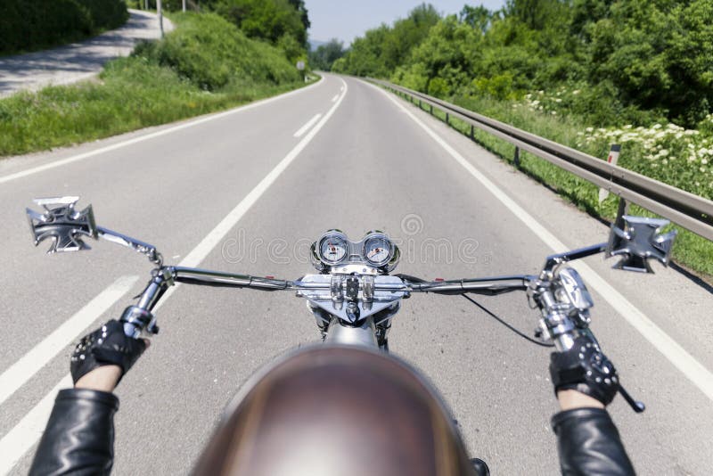 Motorcycle driver stock photo. Image of motion, ride - 72904018