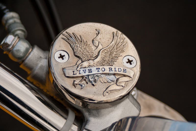 Motorcycle Emblem stock photo. Image of motorcycle, gauge - 33794718