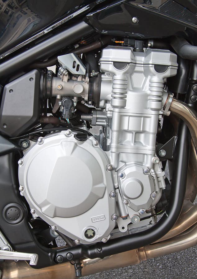Motorcycle engine stock image. Image of development, combustion - 22684723
