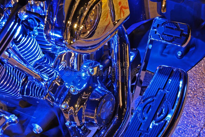 Motorcycle Engine stock image. Image of davidson, background - 3972379