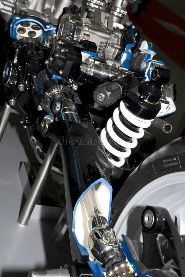 Motorcycle engine stock photo. Image of fuel, spark, cylinder - 6798164