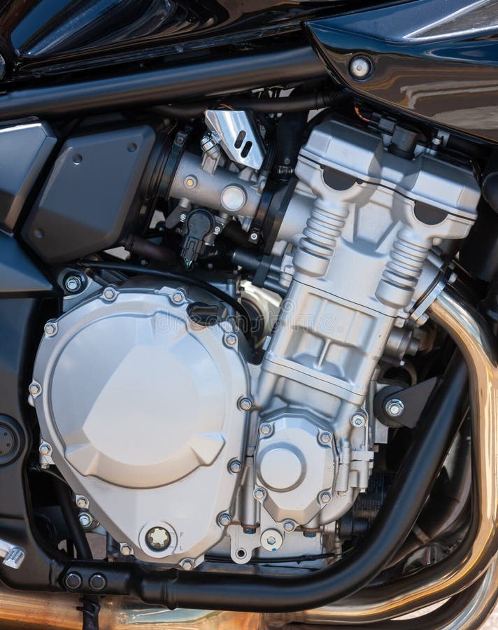 Motorcycle engine stock photo. Image of light, view - 162875570