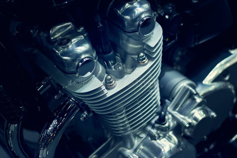 New engine closeup stock image. Image of engine, model - 7899619