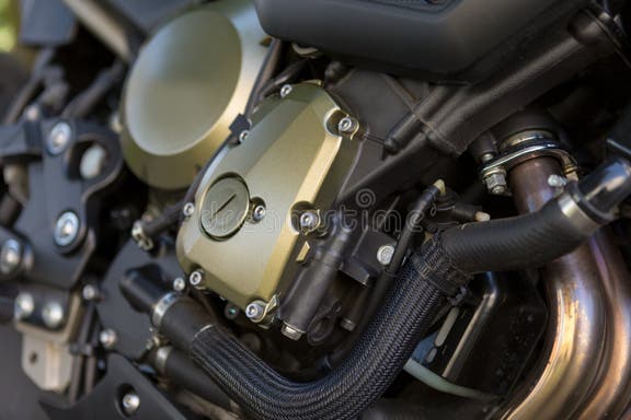 Motorcycle engine stock photo. Image of rolmat, side - 40748200