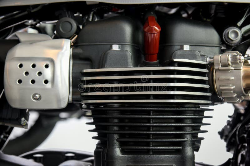 Motorcycle engine design stock image. Image of iron, closeup - 93429521