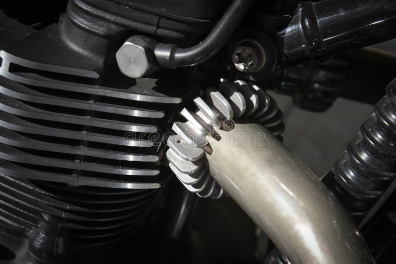 Motorcycle engine design stock image. Image of bike, metallic - 90567649