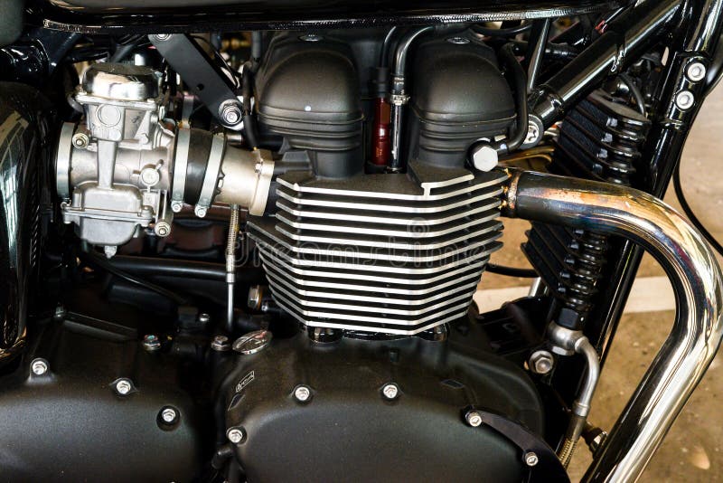 Motorcycle Engine, Engineering, Internal Combustion Engine ICE Stock ...