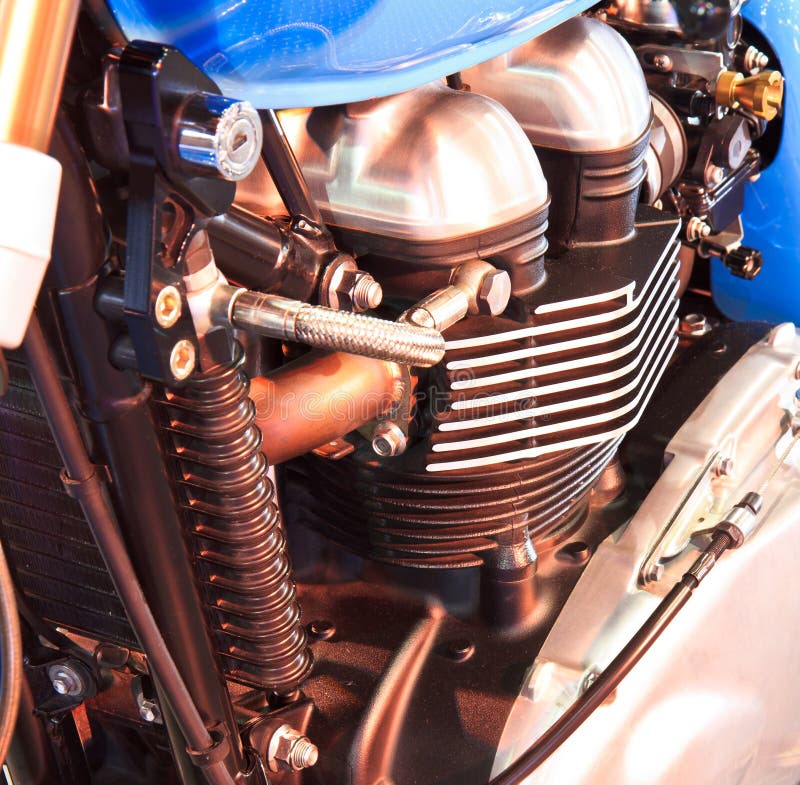 Motorcycle engine stock image. Image of automobile, hiking - 43497585