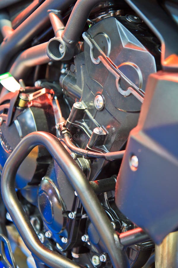 Motorcycle engine stock image. Image of auto, bike, capacity - 43505883