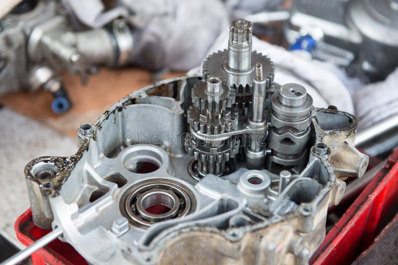 Motorcycle engine repair stock photo. Image of chopper - 47668972