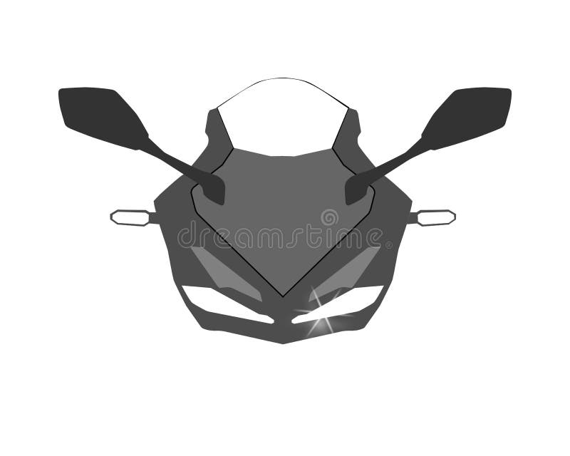 Motorcycle Front View Stock Illustrations – 3,863 Motorcycle Front View ...