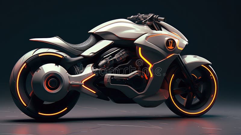 Motorcycle Futuristic Design, Futuristic Mobility Solution for Towns ...