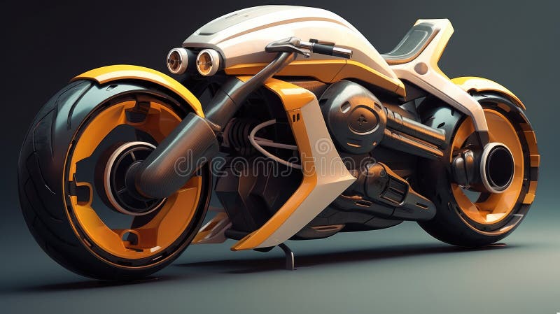 Motorcycle Futuristic Design, Futuristic Mobility Solution for Towns ...