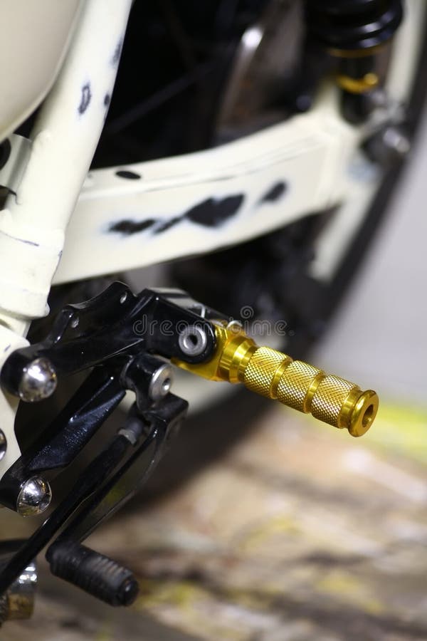 Motorcycle gear shifter stock image. Image of drive, gear - 53935131