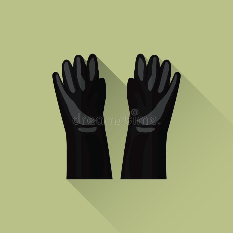 Motorcycle Gloves. Vector Illustration Decorative Design Stock Vector ...