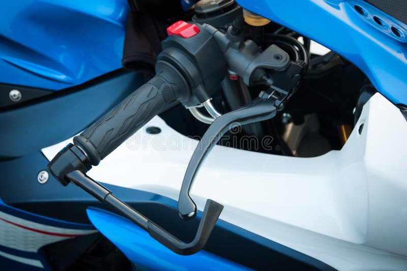 Motorcycle handlebars stock photo. Image of design, handlebars - 49987902