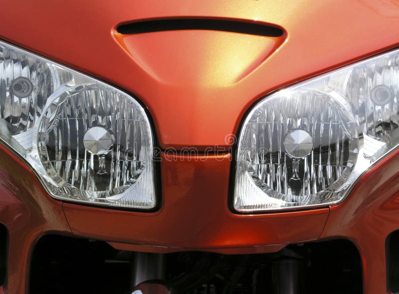 Motorcycle Headlamp - 2 stock image. Image of motorcycle - 1875283