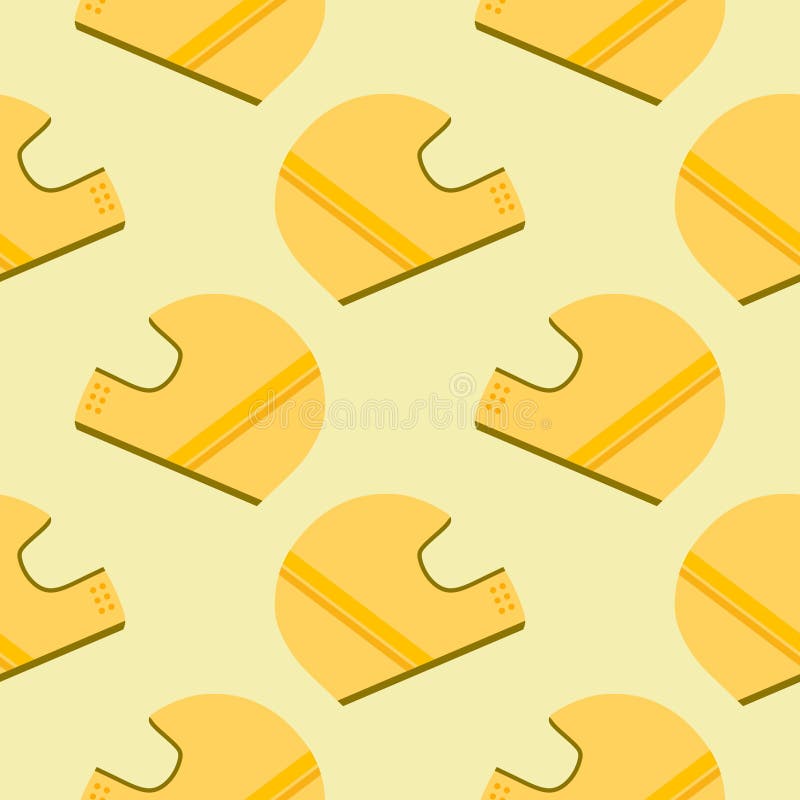 Motorcycle Helmet Seamless Pattern Vector Illustration. Motorcycle Full ...