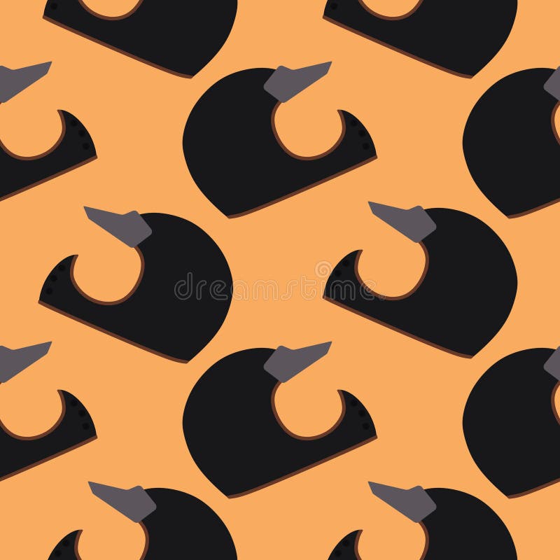 Motorcycle Helmet Seamless Pattern Vector Illustration. Motorcycle Full ...