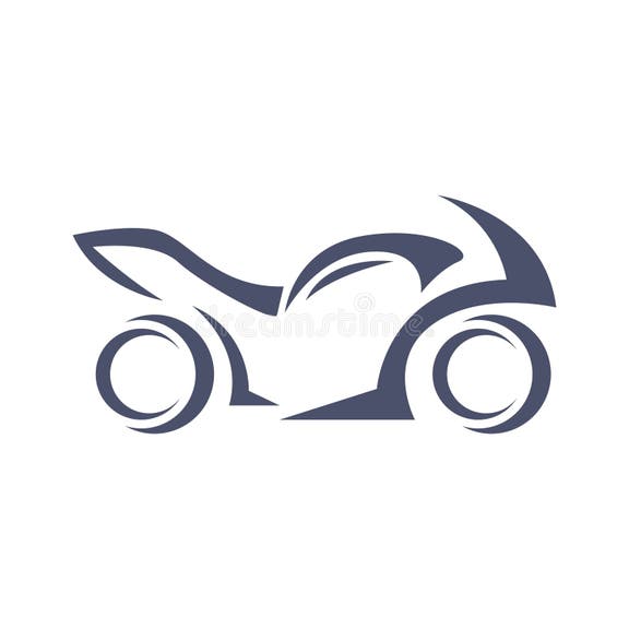 Motorcycle Icon Logo Design Stock Vector - Illustration of motor, race ...