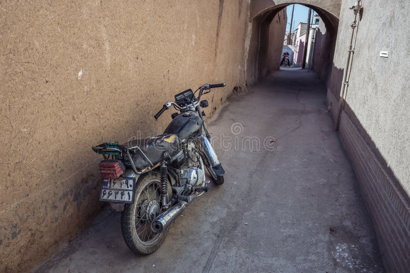 Motorcycle in Iran editorial stock photo. Image of republic - 273200333