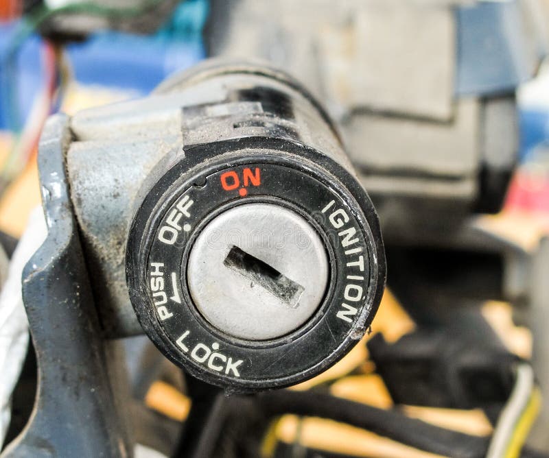 Motorcycle key hole stock photo. Image of road, freedom - 61519368