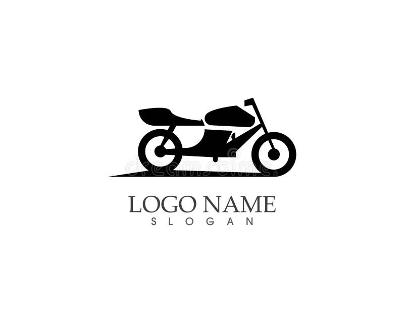 Motorcycle Logo Design Vector. Stock Vector - Illustration of graphic ...