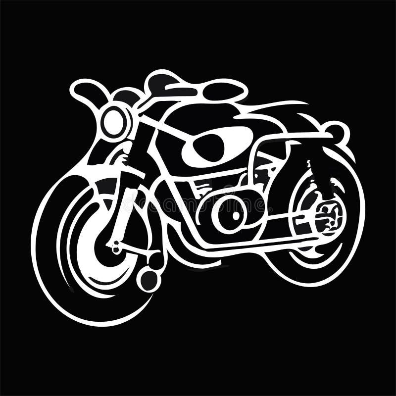 Motorcycle logo vector stock vector. Illustration of bicycle - 259956613