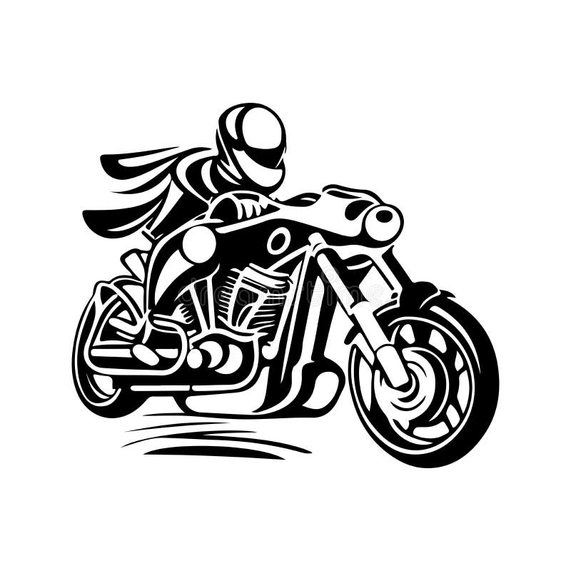 Motorcycle logo vector stock vector. Illustration of pictogram - 259956676