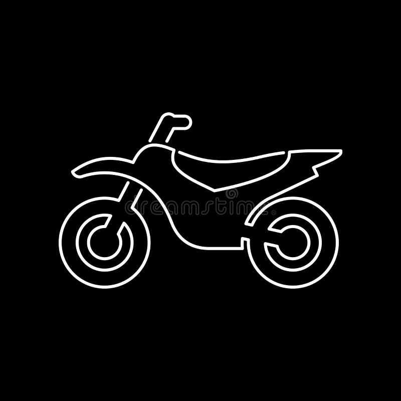 Motorcycle, Motorbike Icon Simple Flat Vector Illustration Stock Vector ...