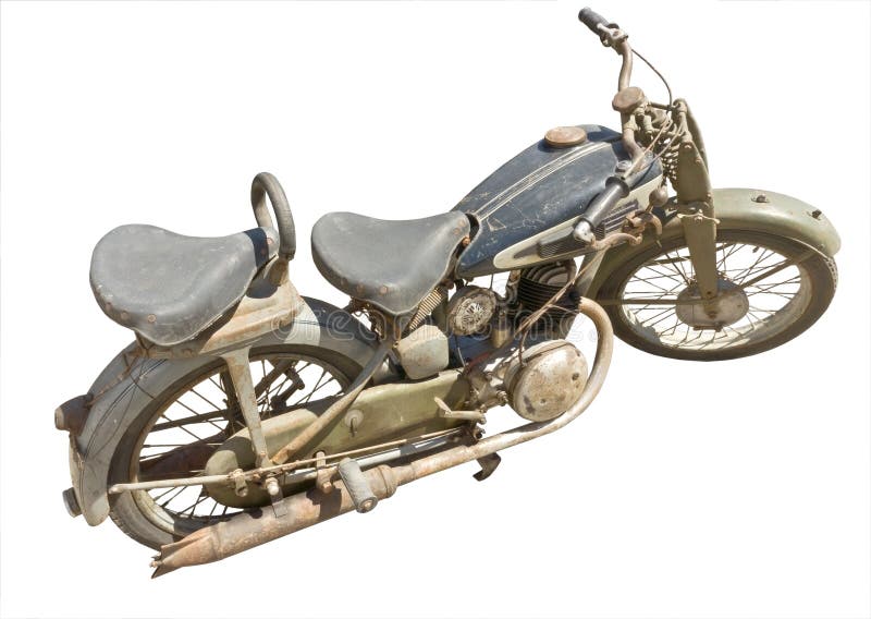 Scrap Motorcycle Model stock photo. Image of transport - 1695004