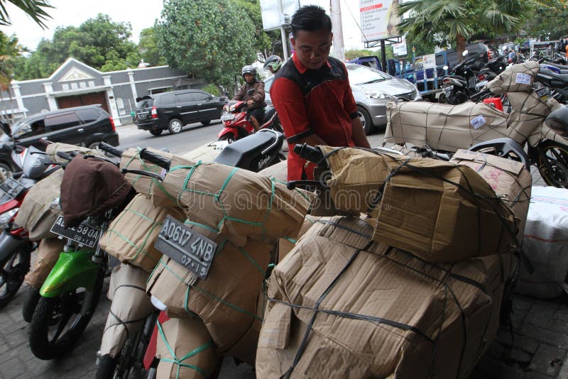 Motorcycle pakage editorial stock photo. Image of java - 56518958