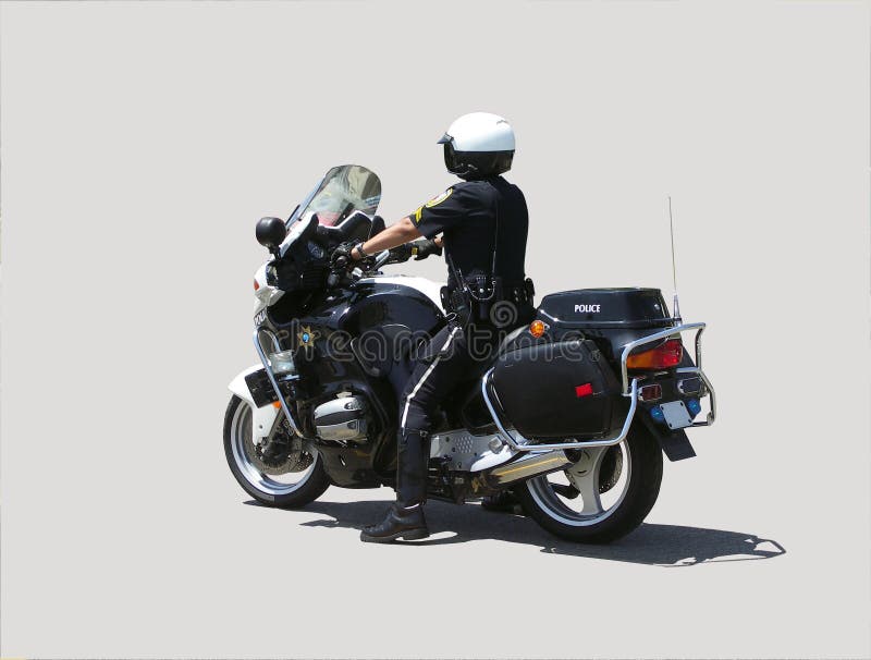 Motorcycle policeman stock photo. Image of cycle, policeman - 938276
