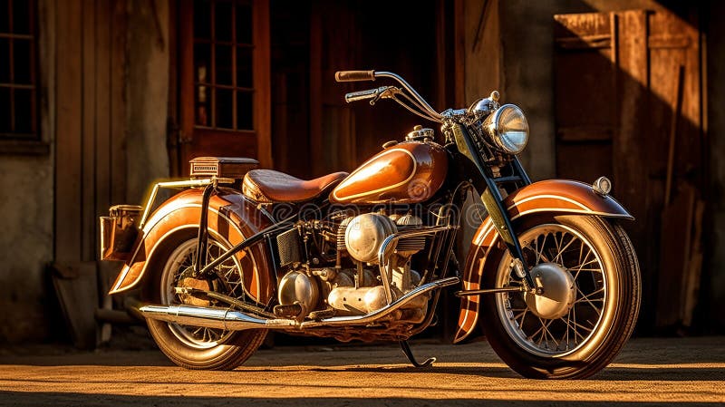 Motorcycle is a Popular Mode of Transportation Stock Illustration ...