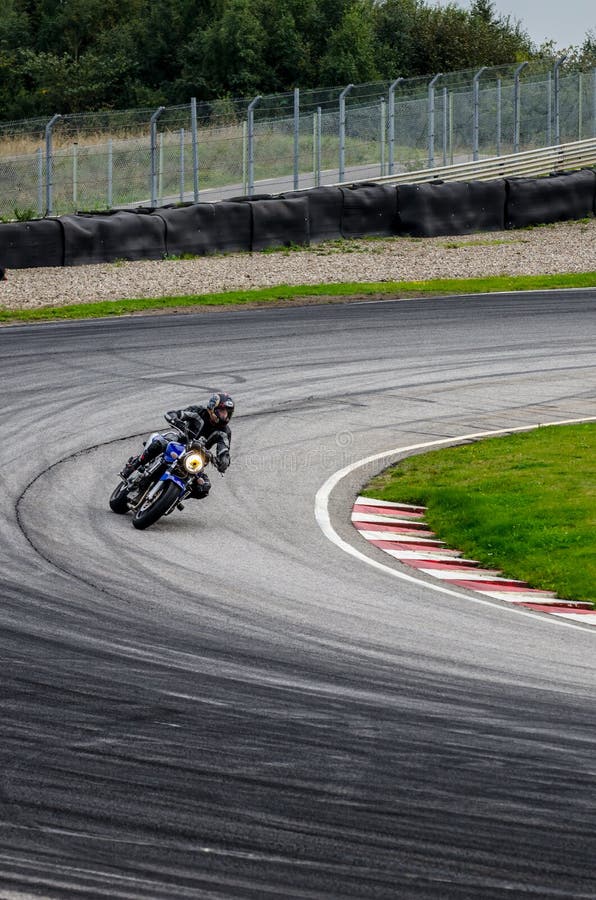 Motorcycle race editorial stock photo. Image of leather - 44292578