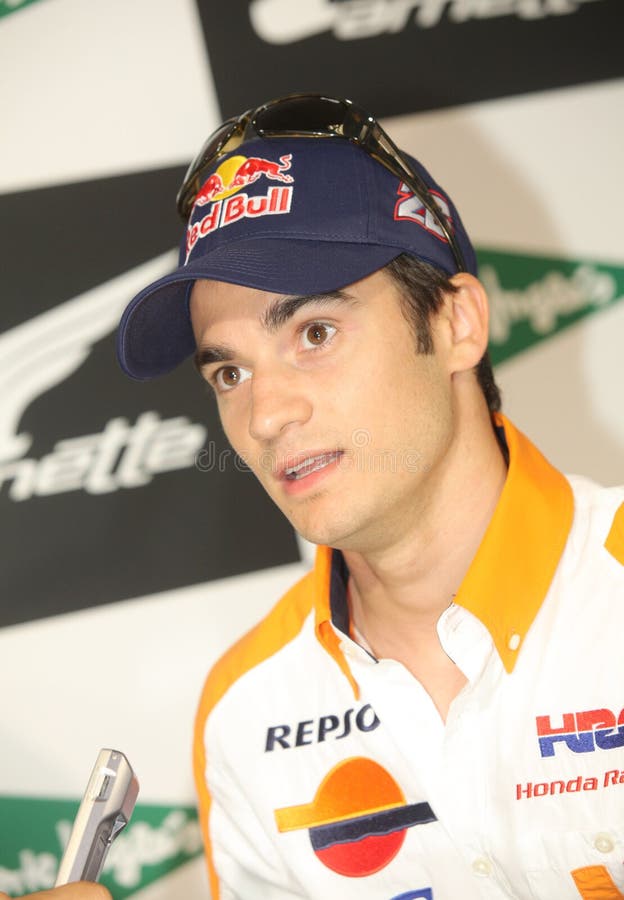 Motorcycle Racer Dani Pedrosa Editorial Stock Photo - Image of racer ...