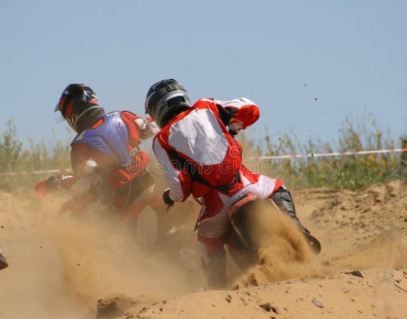 Extreme motorcycle races stock photo. Image of cycle, activity - 2944932