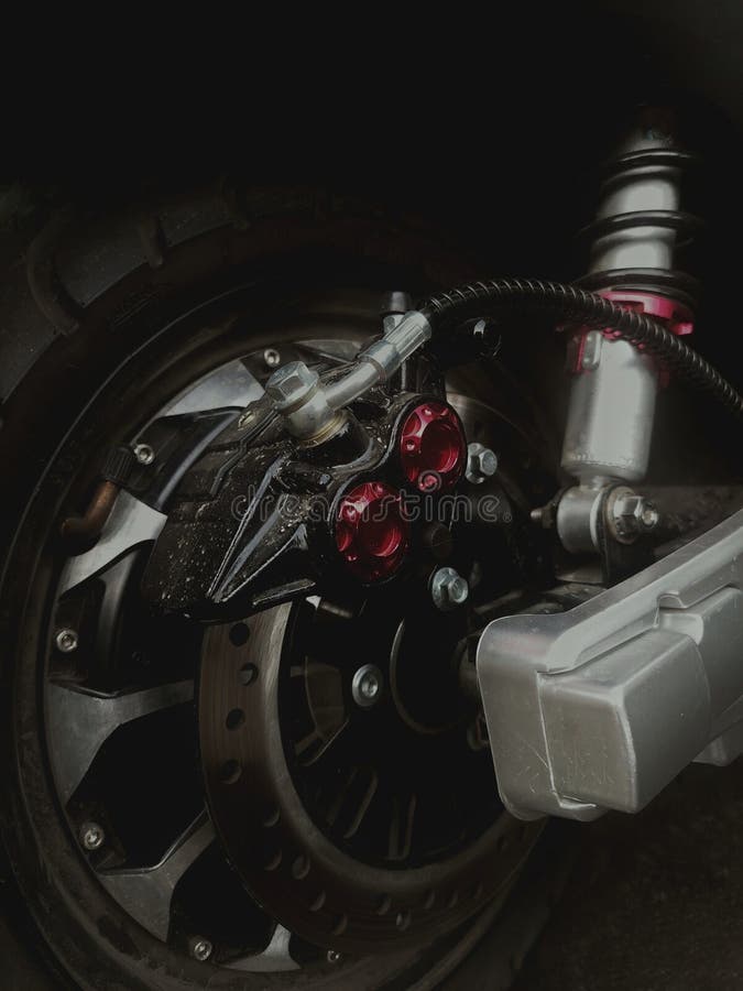 Motorcycle Rear Brake Hydraulic System Stock Photos - Free & Royalty ...