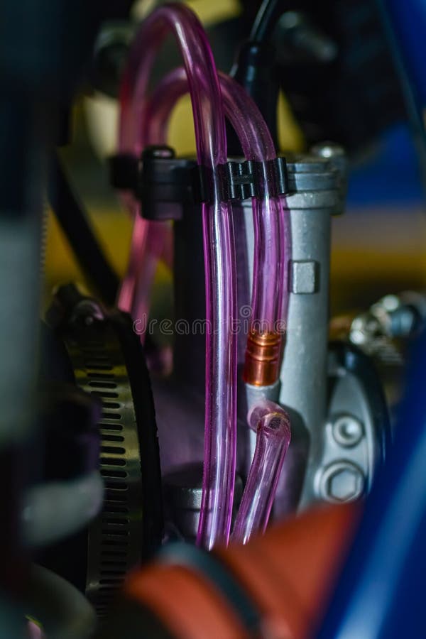 Motorcycle Rear Set, Rim, Caliper, Disc, Wires and Brake System Stock ...