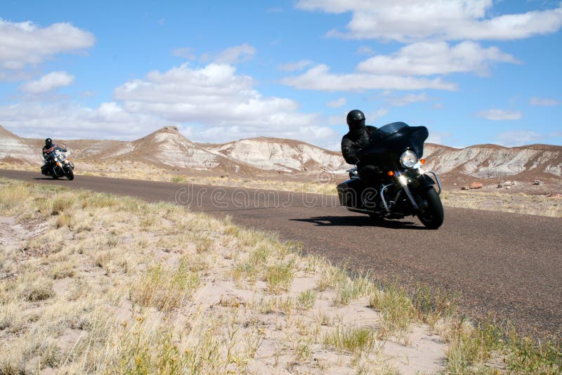 Motorcycle Riding in Desert Stock Image - Image of painted, mountain ...