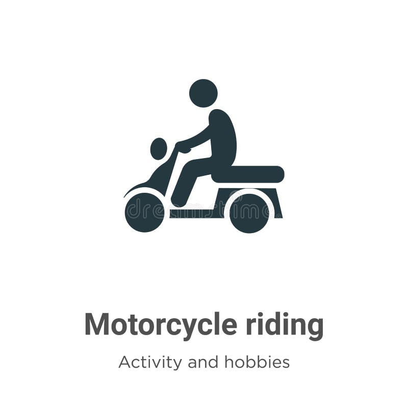Motorcycle Icon in Filled, Thin Line, Outline and Stroke Style. Vector ...