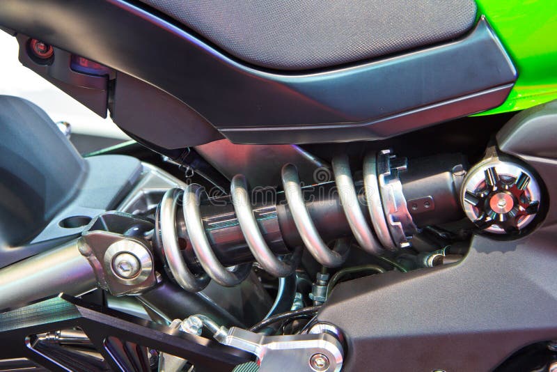 Close Up Oil Cooler Radiator for Motorcycle Engine. Stock Image - Image ...